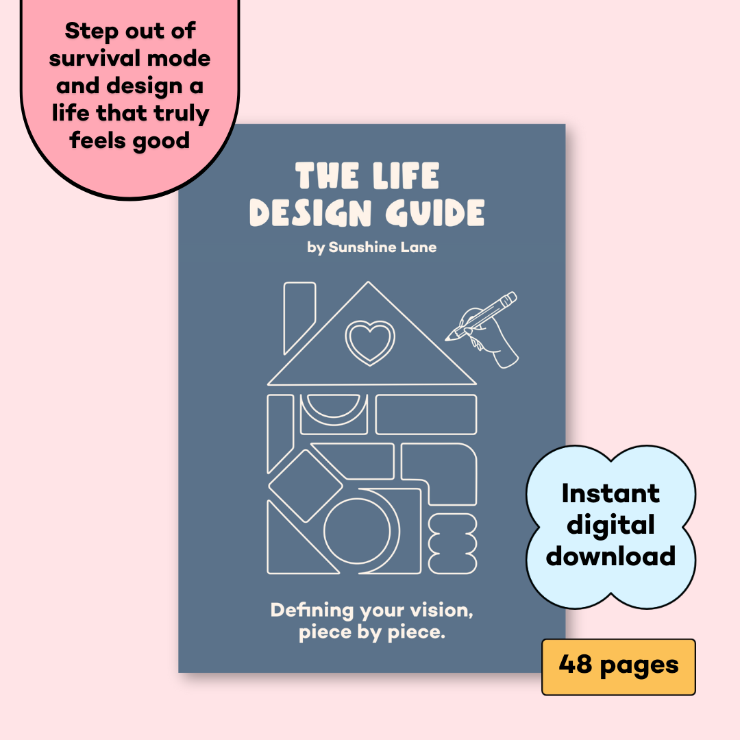 The Life Design Guide E-Workbook – Sunshine Lane