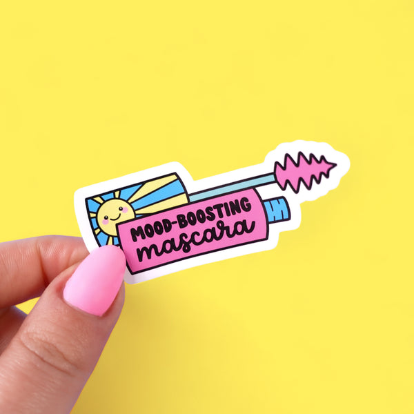 Mood-Boosting Mascara Sticker – Sunshine Lane